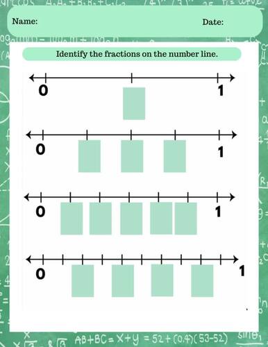 FRACTIONS * ASSESSMENT QUIZ * FOR 4th and 5th Grade, Middle School Math