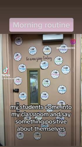 Positive Affirmation Statements (Polka Dots) by MrsAcunaMatata | TPT