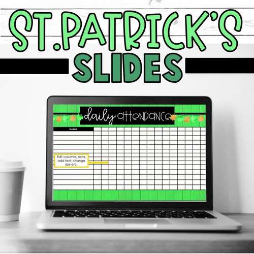 St. Patrick's Plaid Morning/Daily Google Slides and PPT by Mrs. Andrea ...