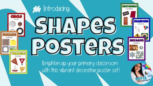 Classroom Decor | 2D and 3D Shape Posters | Real Pictures | English ...