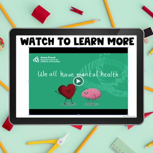 Understanding Mental Health Digital Lessons by The Social Emotional Teacher