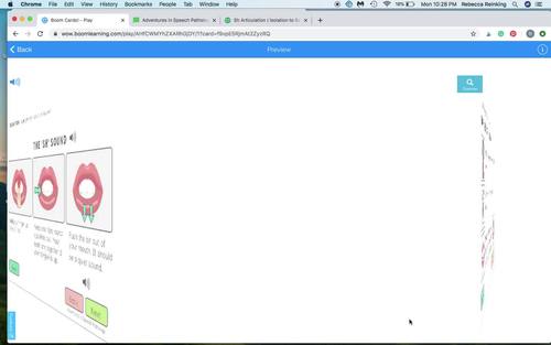 Sh Articulation Boom Cards™ | Isolation to Sentences | Distance Learning