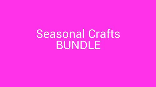 Year-Long Craft BUNDLE - Holiday & Seasonal Art Projects | TPT