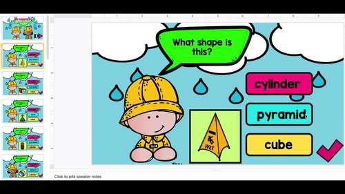 3d Shapes in Real Life English Google Slides by Recursos Arcoiris