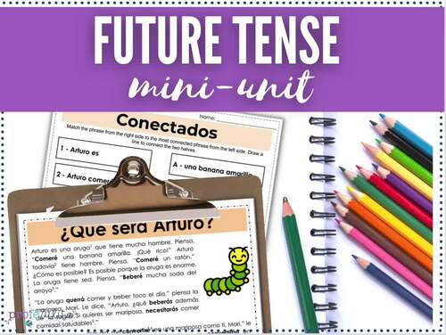 Spanish Short Story Regular Future Reading Comprehension + Activities ...