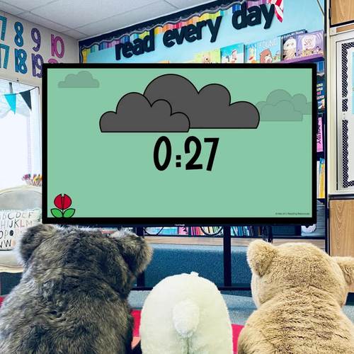 $100 VALUE Classroom Management Visual Countdown Timers Yearlong ...