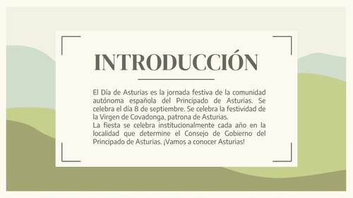 AP Spanish – Día de Asturias, tradición. (Práctica Integral) | TPT