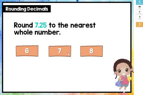 Rounding Decimals - Boom Task Cards by Teacher Kay's Resources | TpT