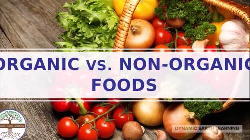 Organic Vs Non-Organic Food | Boom™ Learning Cards | Environmental ...