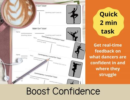 BUNDLE Quick Exit Tickets for Junior High and High School Dance | TPT