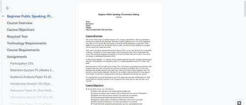 Public Speaking Course: Presentations (great for f2f, blended, online/zoom)