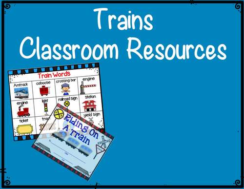 Trains Unit: Literacy & Math Centers & Activities | TPT