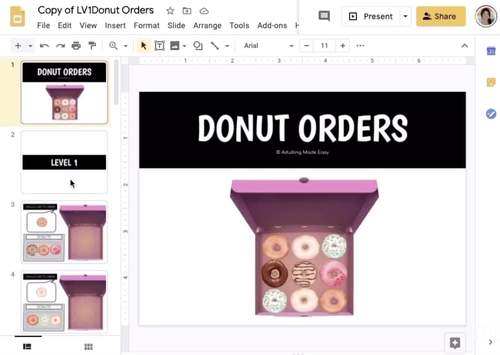 Food Orders Job Skills - Google Slides Drag & Drop Bundle | TPT