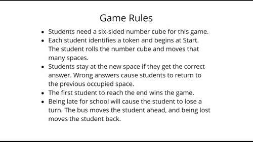 Multiplying Whole Numbers Board Game by Algebra Beagle | TPT