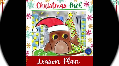 The Christmas Owl by Kalish and Sterer Lesson with Holiday Boom Cards™