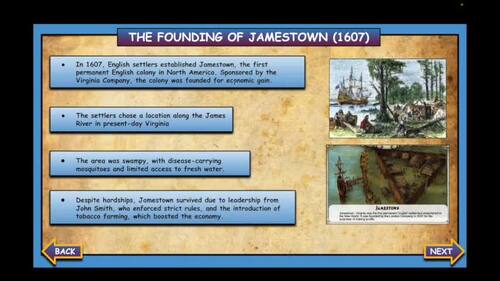 Jamestown First English Colony.L9 Bundle.Powerpoint.Primary Source ...