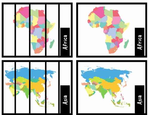 Special Education Map Skills Continents: Adapted Book and Task Box Bundle