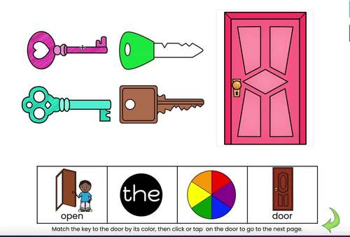 Whats Behind the Door St Patricks Day Objects for Sentence Expansion ...