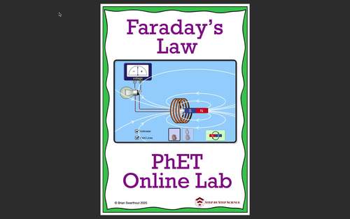 PhET Simulation Online Lab: Faraday's Law by Step by Step Science