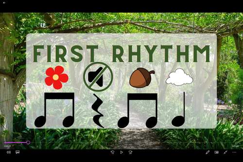 "Nature Walk" Rhythm Play Along - Intermediate Version by ...