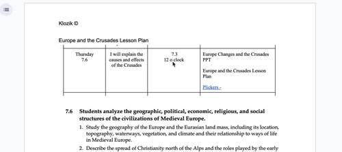 The Crusades Lesson Pack | Editable PPT + Crash Course #15 Video Guide ...