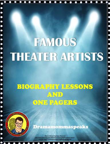 Emergency Sub Plan! Sutton Foster Singer Actress Bio and 1 Pager Assignment