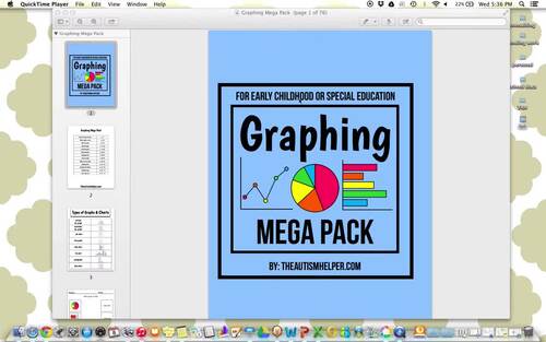 Graphing Activities Mega Pack by The Autism Helper | TPT