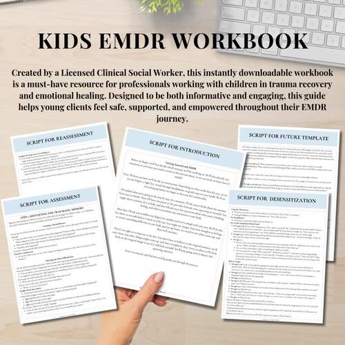 Kids EMDR Bundle for Therapist, EMDR Worksheets, Emdr Tools, Emdr ...