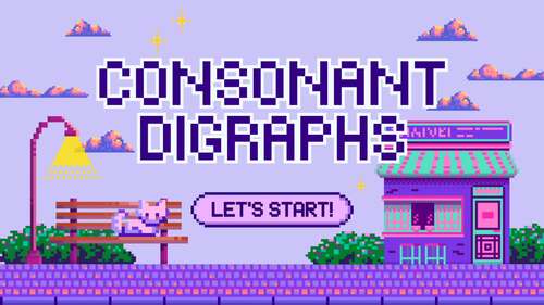 Consonant Digraphs (Game) by ABC Playhouse | TPT