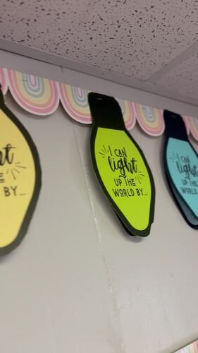 Christmas Kindness | "I Can Light Up the World By..." | Writing Craft