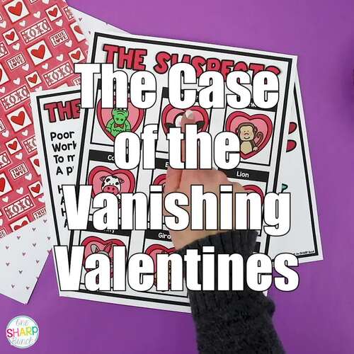 Valentine's Day Escape Room Activities and Centers | Valentines Day ...