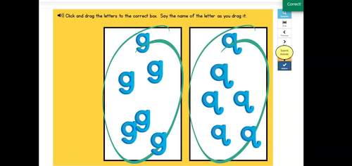 G and Q Letter Reversals and Letter Confusion Practice Boom™ Cards