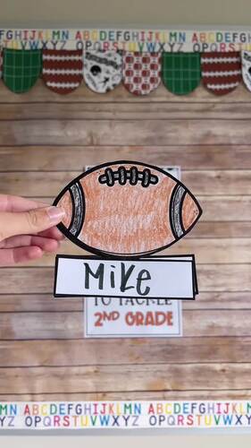 Football September Bulletin Board | Decor Kit | Door Decor | Super Bowl