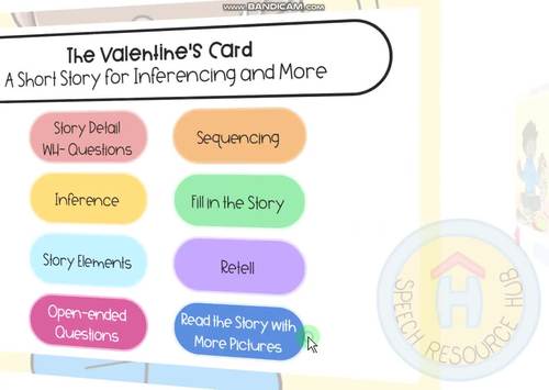 Boom Cards™ The Valentine's Card - A Short Story for Inferencing and More
