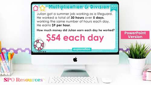 3rd Grade Math Jeopardy Game | End of Year Review | No Prep Summer ...