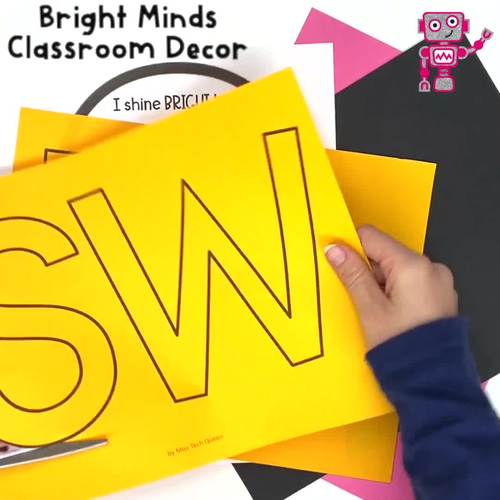 Bulletin Board STEM We are Bright Bunch Light Bulb Shine Bright ...