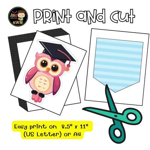 Graduating Bulletin Board Kit End of year Graduation May June Editable