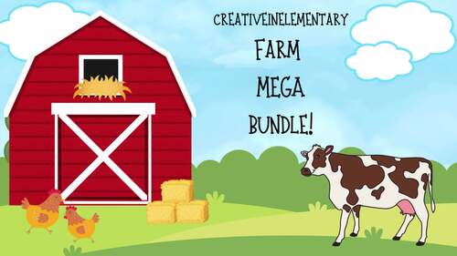 Farm MEGA Bundle! by creativeinelementary | TPT