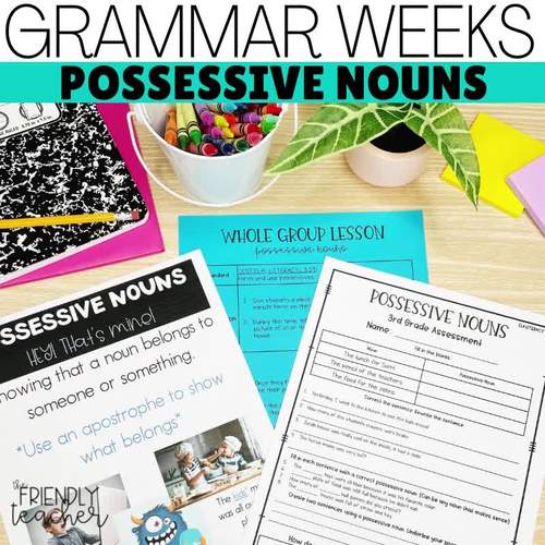 Possessive Nouns Activities and Lesson Plans - 3rd Grade | TPT