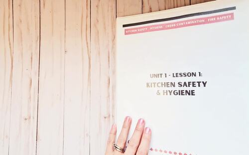 Kitchen Safety & Hygiene - Full Unit- Resources, Worksheets, Exam & Key