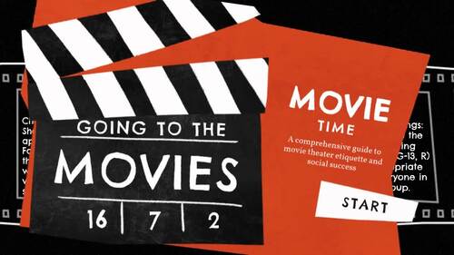 Life Skills: Movie Theater - Budgeting, Navigation & Vocational Simulation