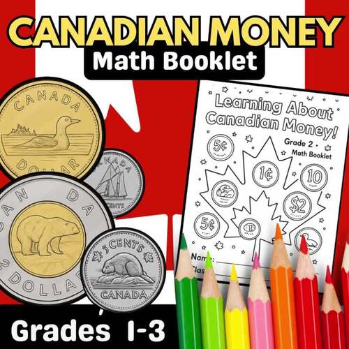 Canadian money coins worksheets | Coins of Canada Activities | Grades 1 ...