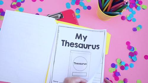 Reference Materials - Thesaurus Skills - Printable & Digital by MagiCore