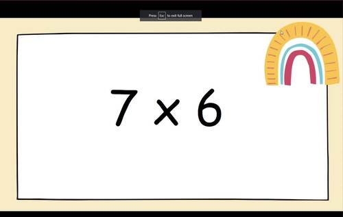 Ultimate (Editable!) Multiplication Facts Presentations & Songs | TPT