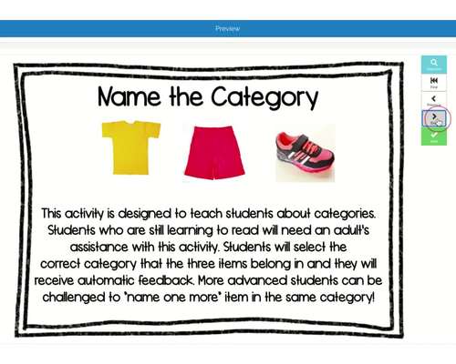 Name the Category Task Cards AND Boom Cards™ Speech Therapy Categories ...