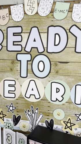 School Doodles Bulletin Board | EDITABLE | Back to School Bulletin Board