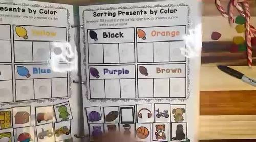 Interactive Math and ELA Binder Elf in Training by Blueberry Patch