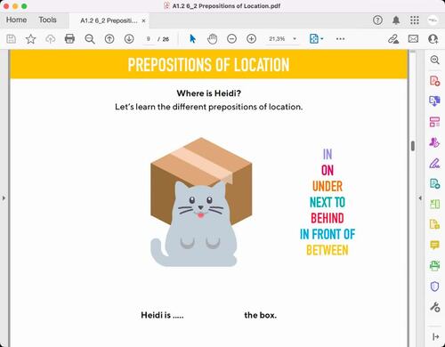 ESL Beginners Lesson: Learn Prepositions of Locations by ESL Class Workshop