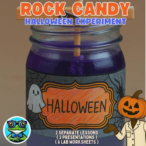 Halloween Lab Rock Candy | Fall science experiment Low Prep | STEM ...