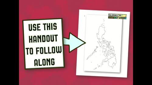 THE PHILIPPINES Map Activity - Step-by-Step Slides and Handouts | TPT